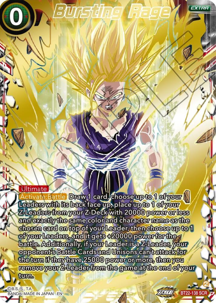 Bursting Rage - Critical Blow - Dragon Ball Super: Masters - TCGplayer.com