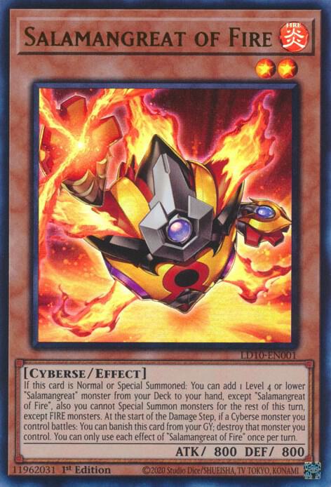 Salamangreat of Fire - Legendary Duelists: Soulburning Volcano - YuGiOh ...