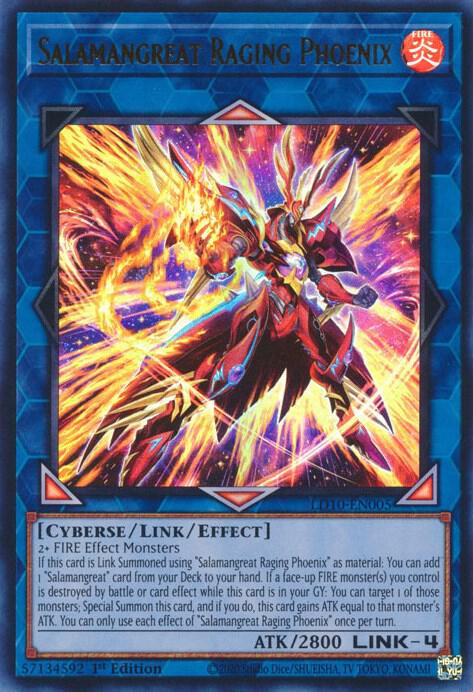 Salamangreat Raging Phoenix - Legendary Duelists: Soulburning Volcano - YuGiOh - TCGplayer.com