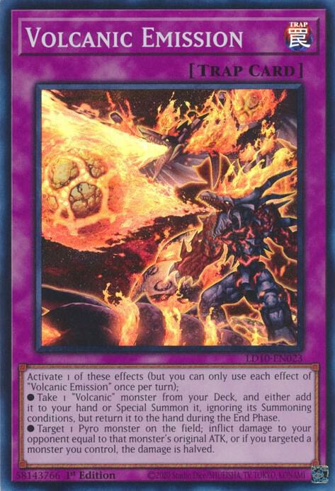 Volcanic Emperor - Legendary Duelists: Soulburning Volcano - YuGiOh ...