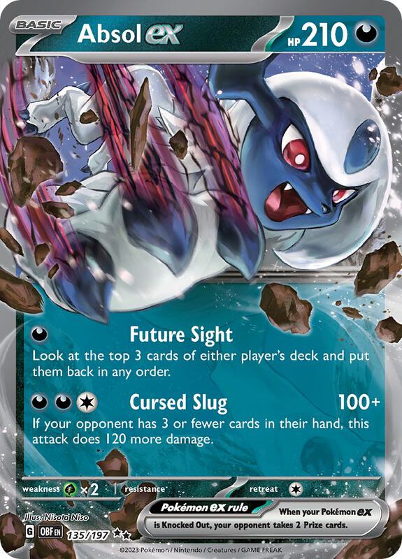 Absol ex - 135/197 - SV03: Obsidian Flames - Pokemon - TCGplayer.com