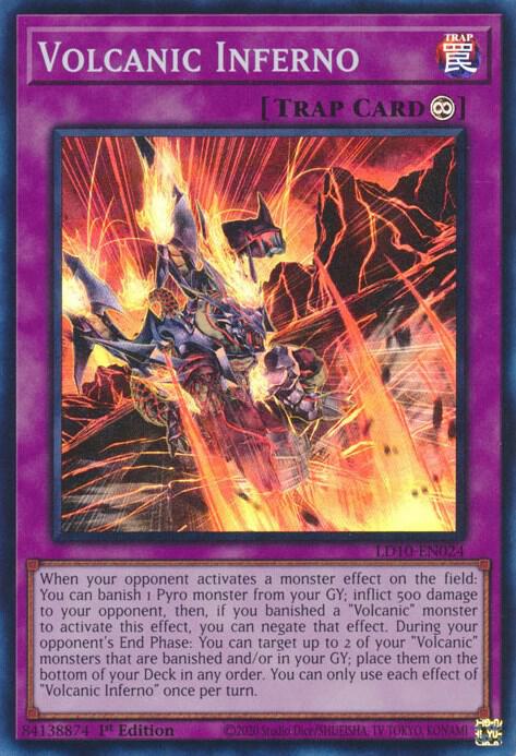 Volcanic Inferno - Legendary Duelists: Soulburning Volcano - YuGiOh - TCGplayer.com