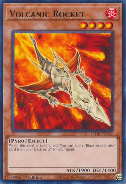 Volcanic Rocket - Legendary Duelists: Soulburning Volcano - YuGiOh ...