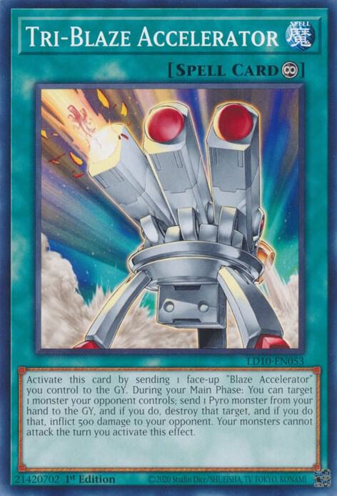 Tri-Blaze Accelerator - Legendary Duelists: Soulburning Volcano ...