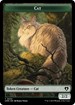 Zombie (0019) // Cat (0030) Double-Sided Token - Commander Masters ...