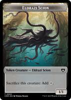 Eldrazi Scion // Graveborn Double-Sided Token - Commander Masters ...
