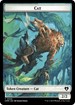 Servo // Cat (0005) Double-Sided Token - Commander Masters - Magic: The ...