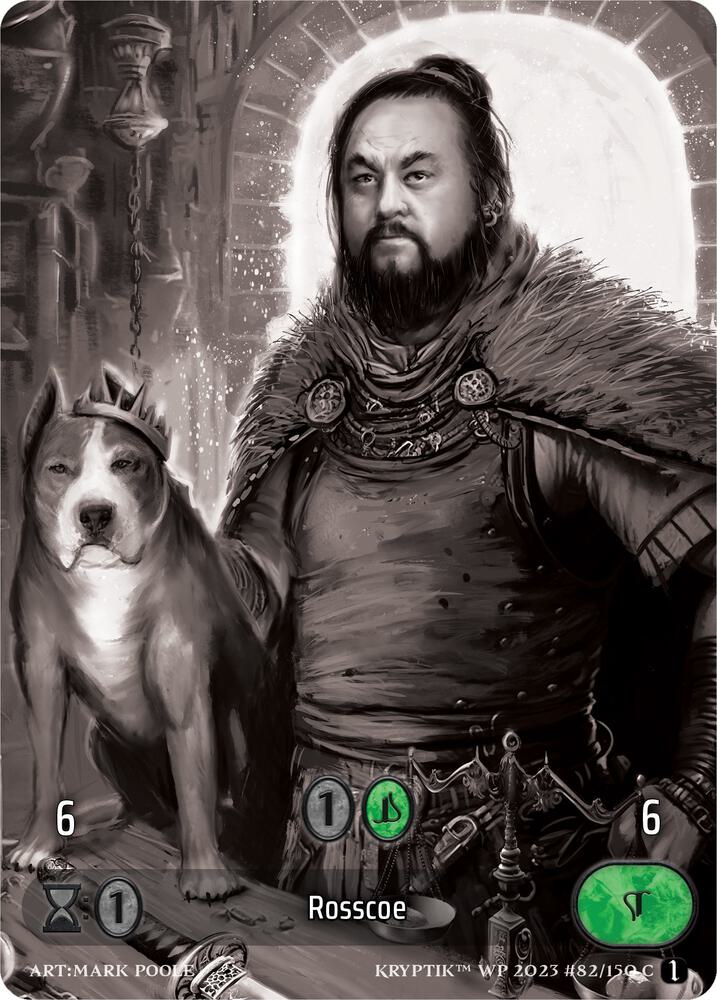 Rosscoe (Box Topper) - Wicked Prophecy [Wave 1] (eBay Gen Con Exclusive) - Kryptik TCG