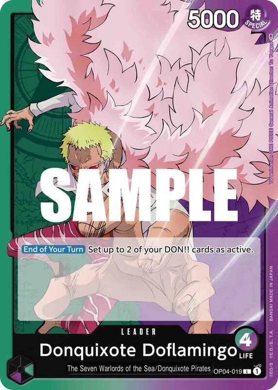 Donquixote Doflamingo (019) - Kingdoms of Intrigue - One Piece Card ...