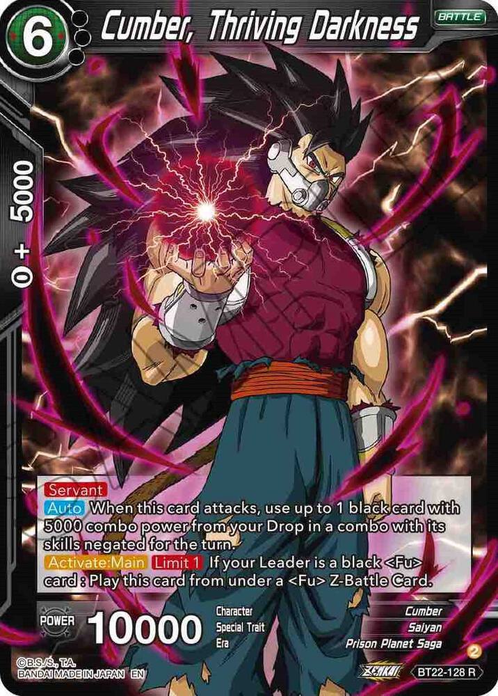 Cumber, Thriving Darkness - Critical Blow - Dragon Ball Super: Masters ...