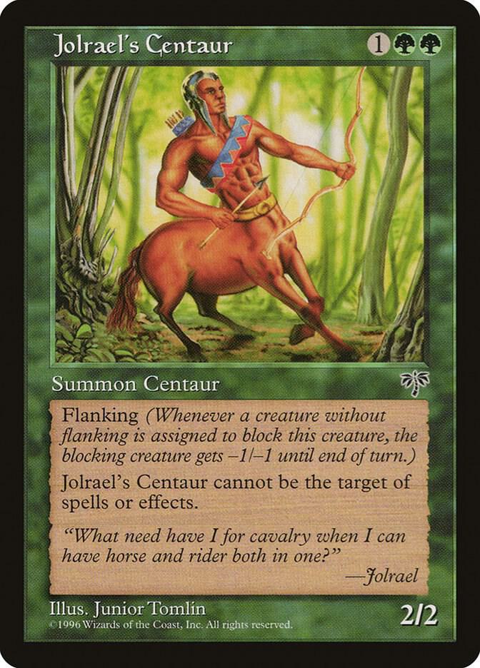 Jolrael's Centaur - Mirage - Magic: The Gathering - TCGplayer.com