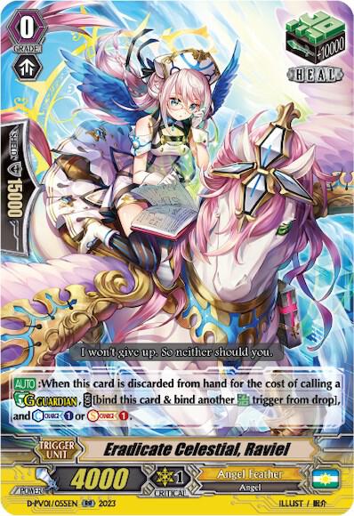 Eradicate Celestial, Raviel - D-PV01: History Collection - Cardfight Vanguard - TCGplayer.com