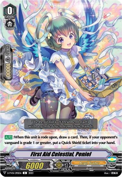First Aid Celestial, Peniel - D-PV01: History Collection - Cardfight Vanguard