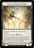 Gavel of Natural Order - JDG005 - Flesh and Blood: Promo Cards - Flesh ...