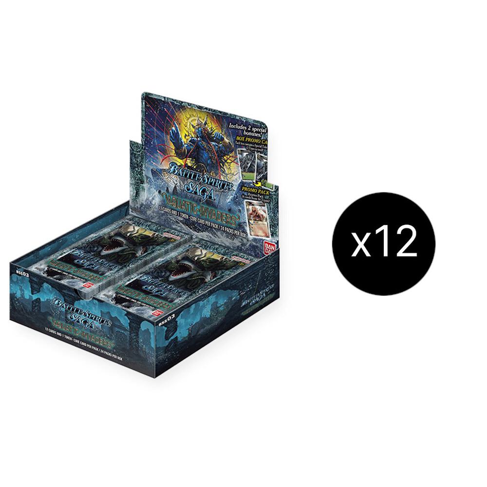 Aquatic Invaders Booster Box Case - Aquatic Invaders - Battle Spirits ...