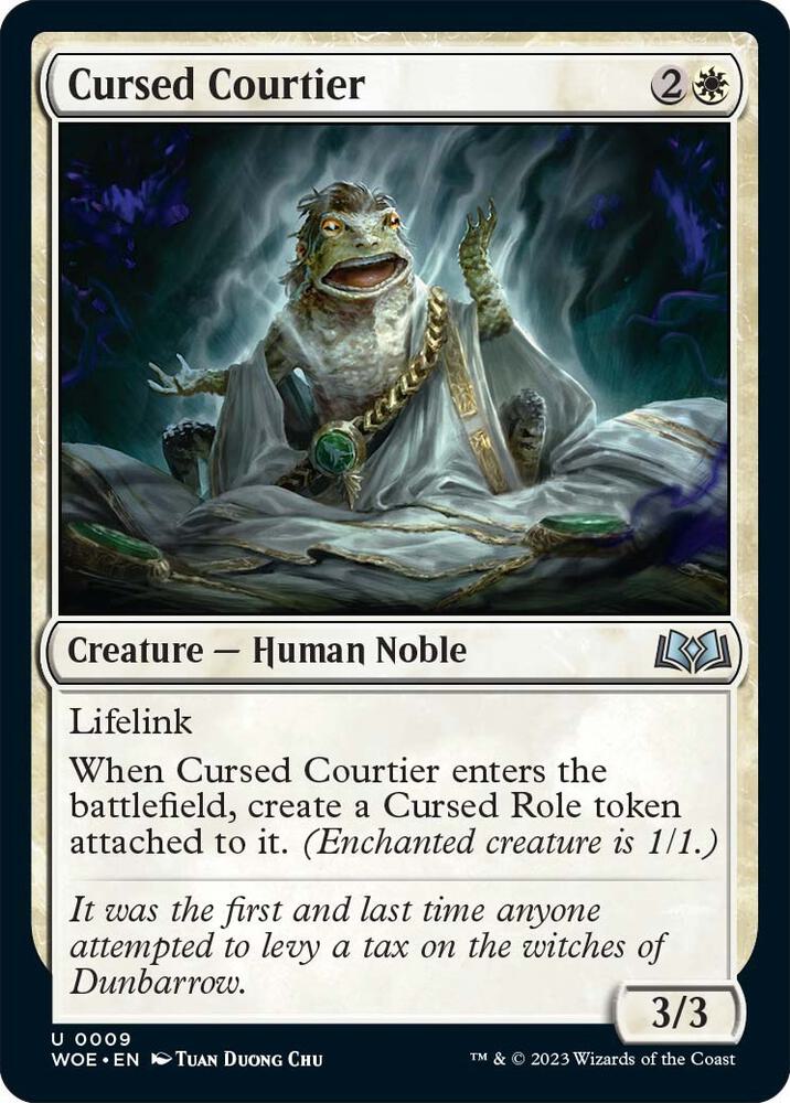 Cursed Courtier - Wilds of Eldraine - Magic: The Gathering - TCGplayer.com