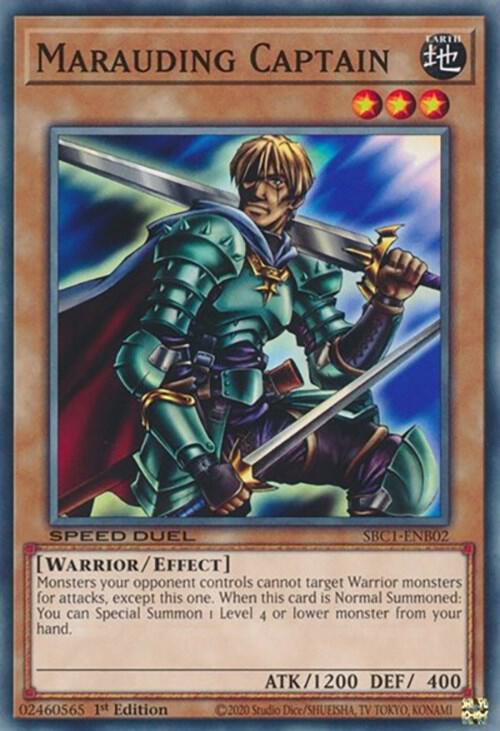 Marauding Captain - Speed Duel: Streets of Battle City - YuGiOh ...