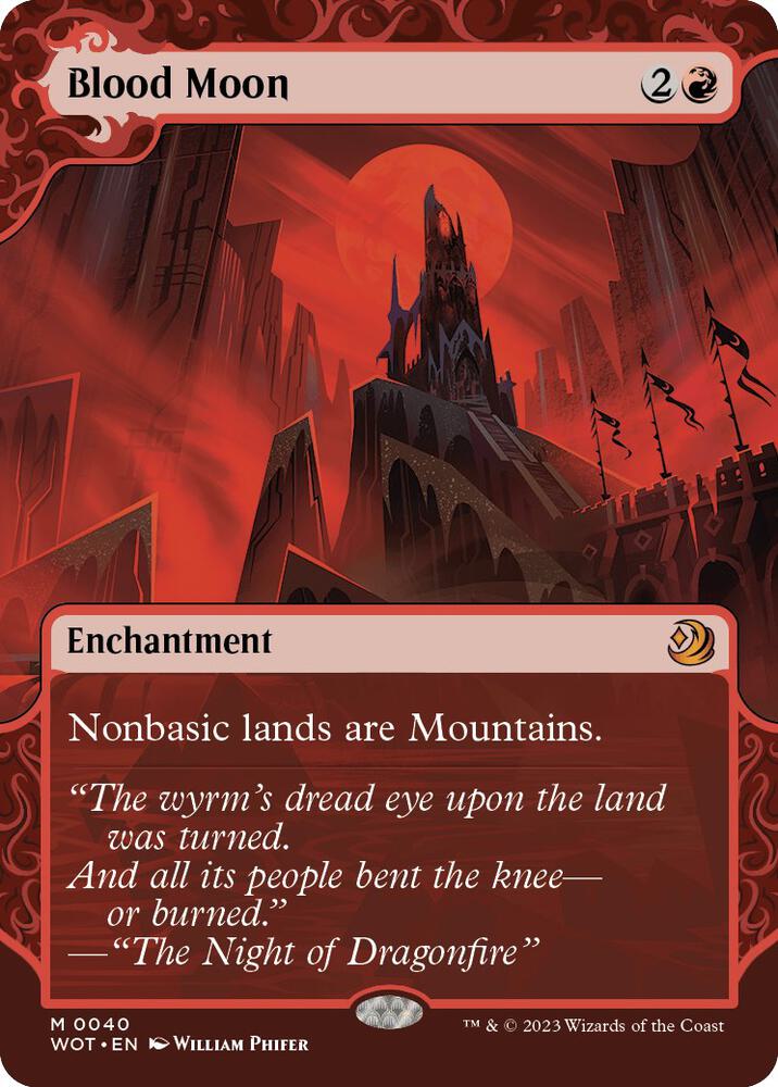 Blood Moon - Wilds of Eldraine: Enchanting Tales - Magic: The Gathering ...