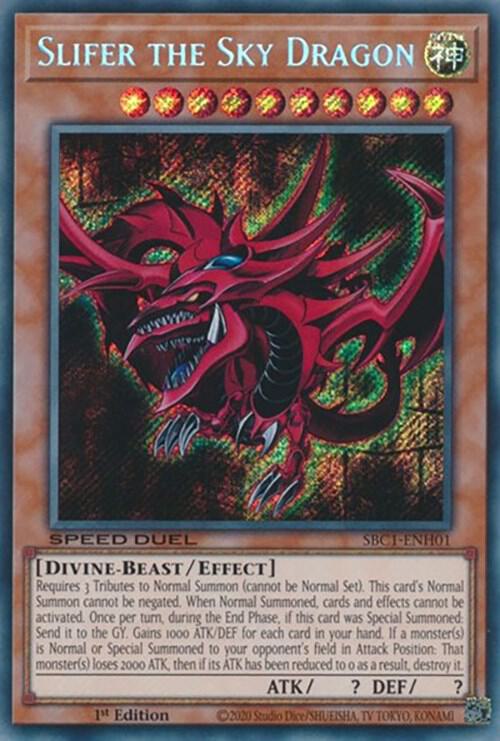 Slifer the Sky Dragon - Speed Duel: Streets of Battle City - YuGiOh ...