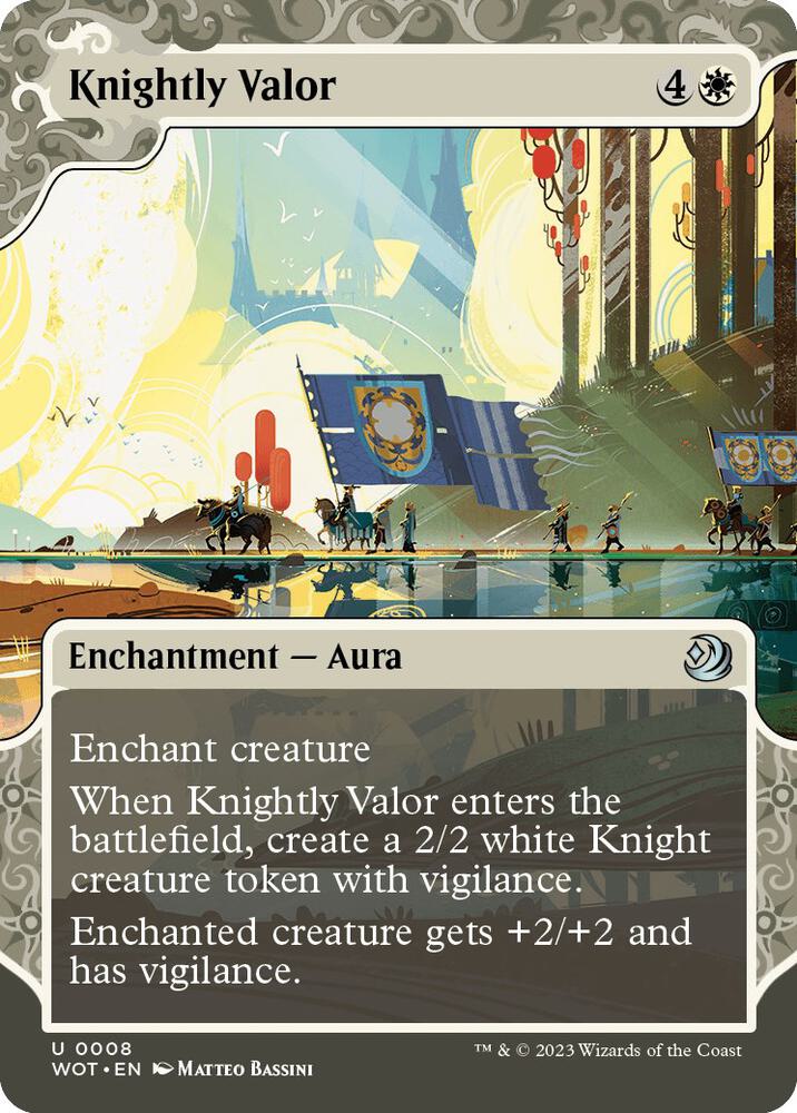 Knightly Valor - Wilds of Eldraine: Enchanting Tales - Magic: The ...