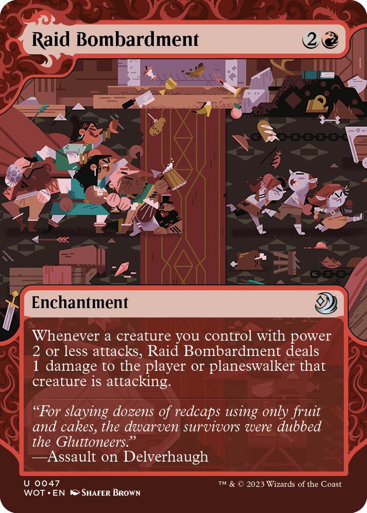 Raid Bombardment - Wilds of Eldraine: Enchanting Tales - Magic: The ...