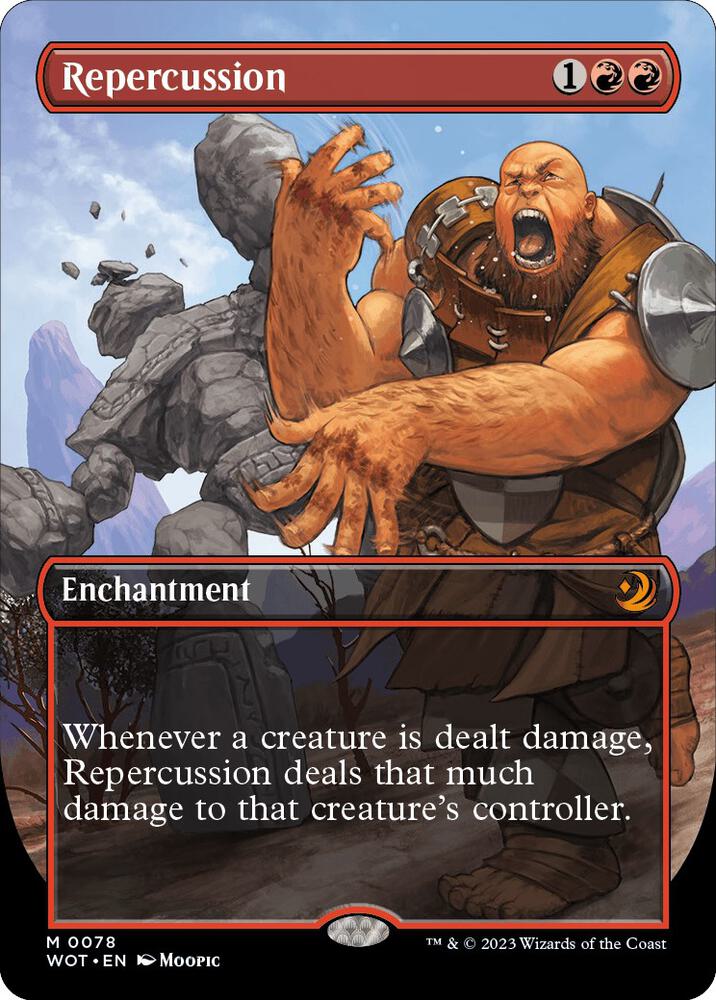 Repercussion (Anime Borderless) - Wilds of Eldraine: Enchanting Tales ...