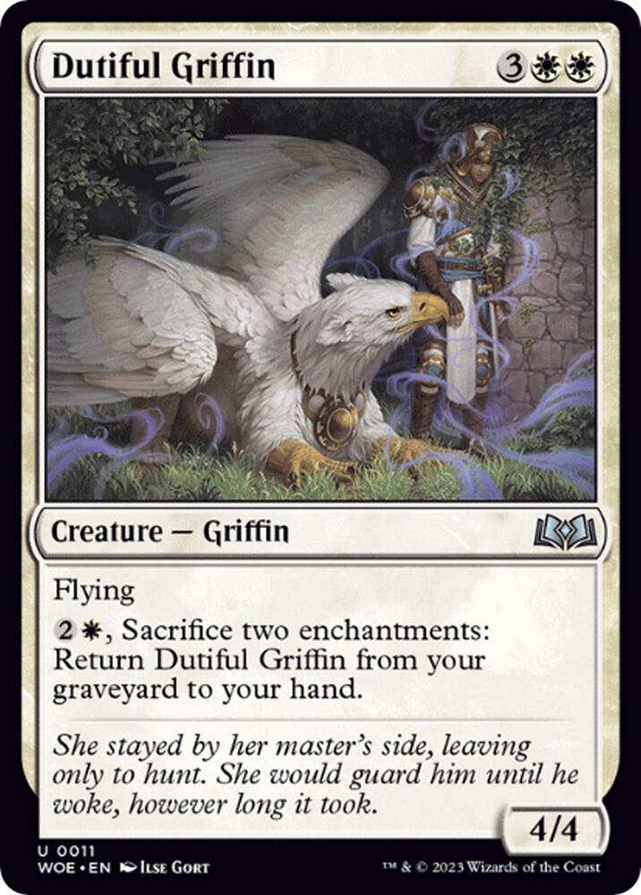 Dutiful Griffin - Wilds of Eldraine - Magic: The Gathering - TCGplayer.com