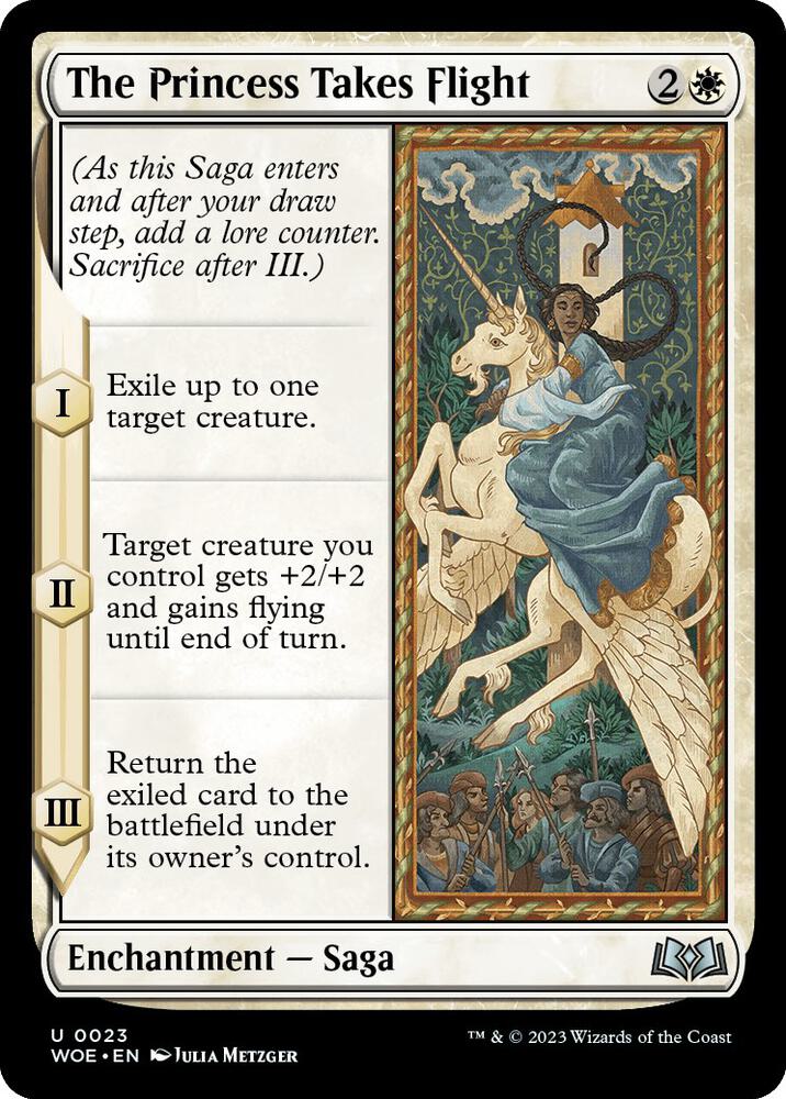 The Princess Takes Flight - Wilds of Eldraine - Magic: The Gathering ...