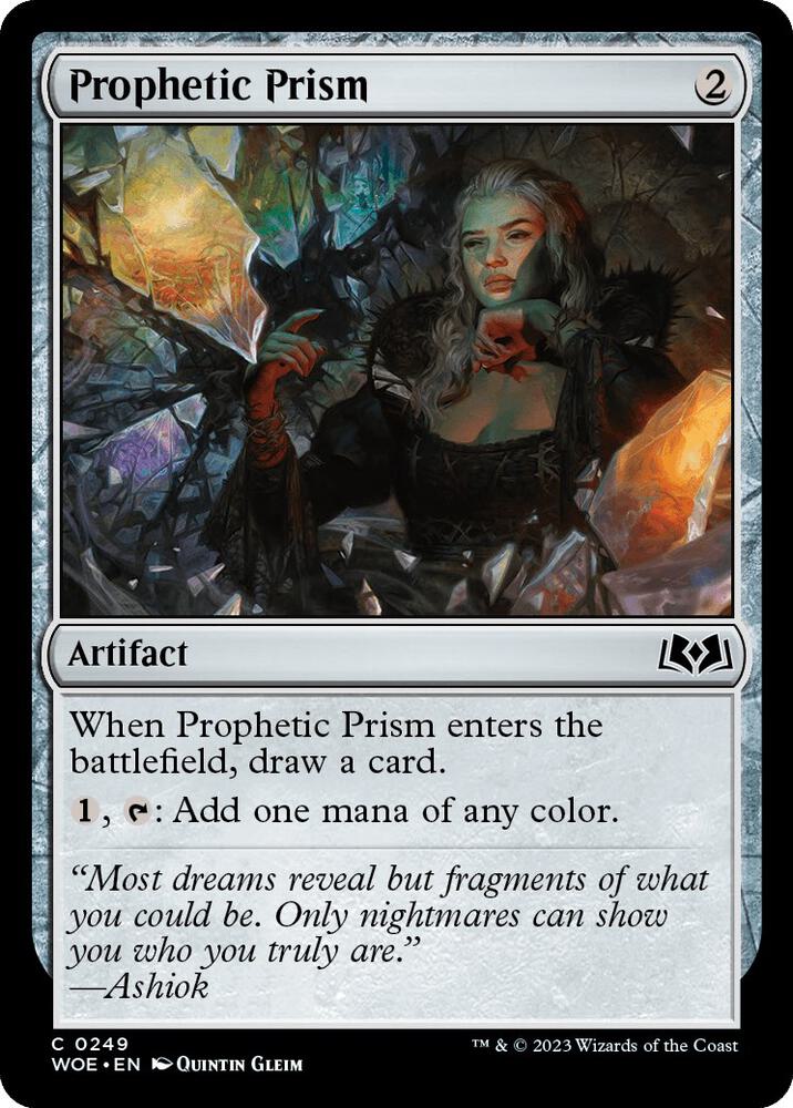 Prophetic Prism - Wilds of Eldraine - Magic: The Gathering - TCGplayer.com