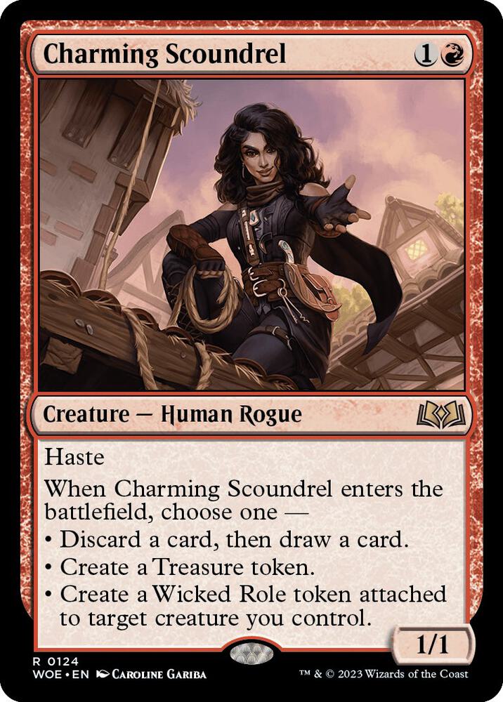 Charming Scoundrel - Wilds of Eldraine - Magic: The Gathering - TCGplayer.com