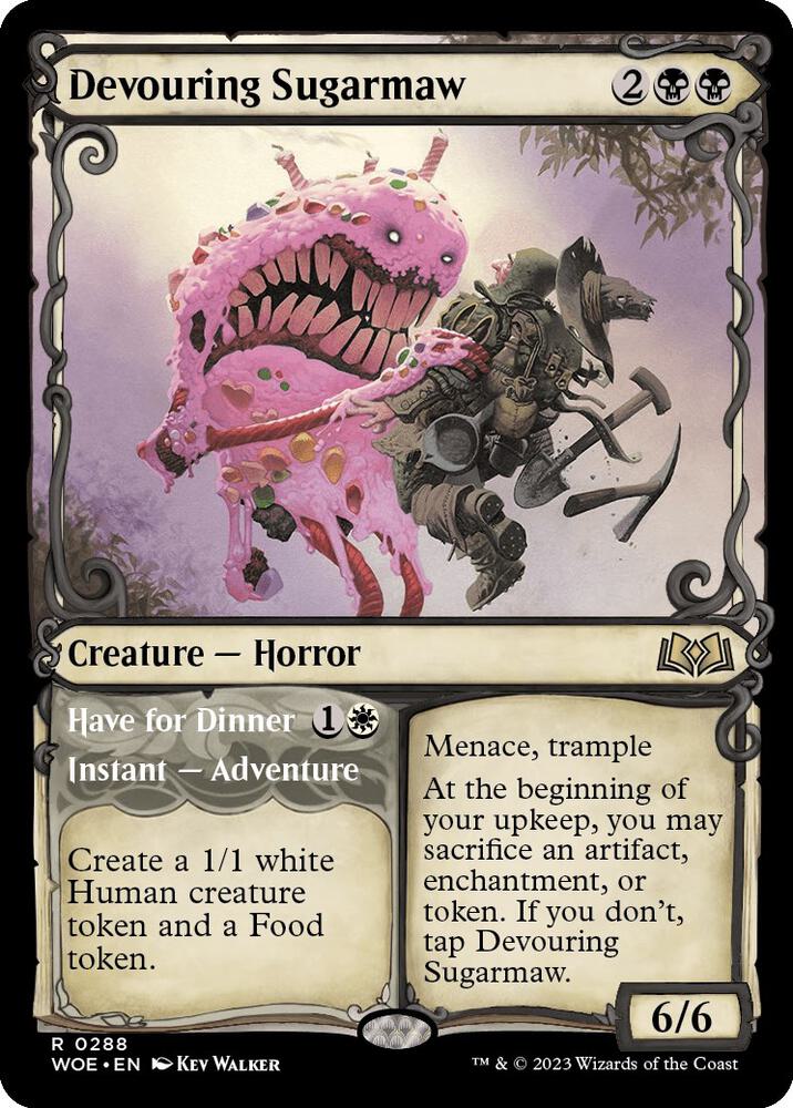 Devouring Sugarmaw (Showcase) - Wilds of Eldraine - Magic: The ...
