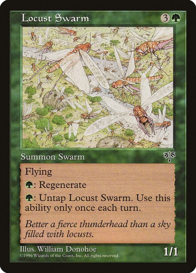 Locust Swarm - Mirage - Magic: The Gathering - TCGplayer.com