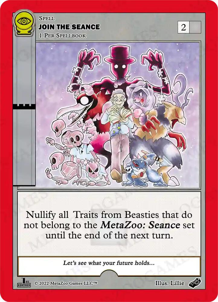 Join the Seance (Spellbook) - Seance: First Edition - MetaZoo ...