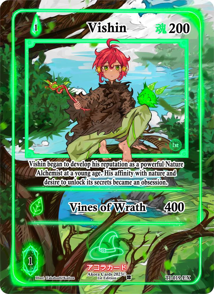Vishin (Extended Art) - Trials of Ikithia [1st Edition] - Akora TCG ...