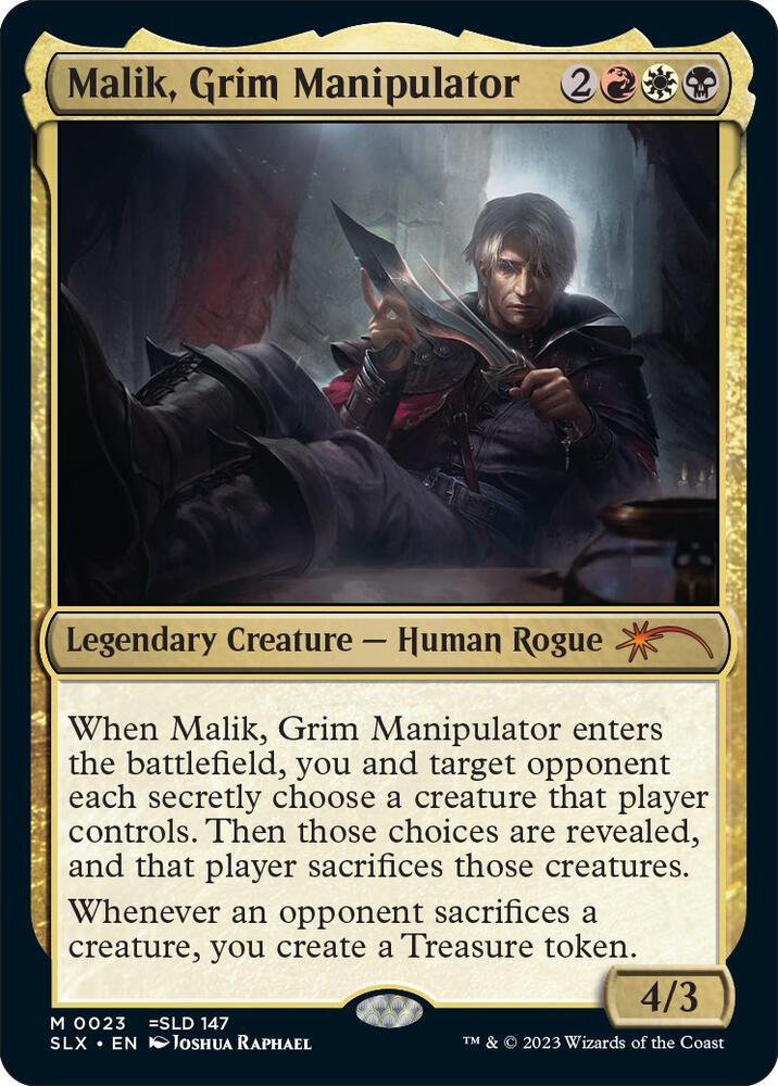 Malik, Grim Manipulator - SLX Cards - Magic: The Gathering - TCGplayer.com