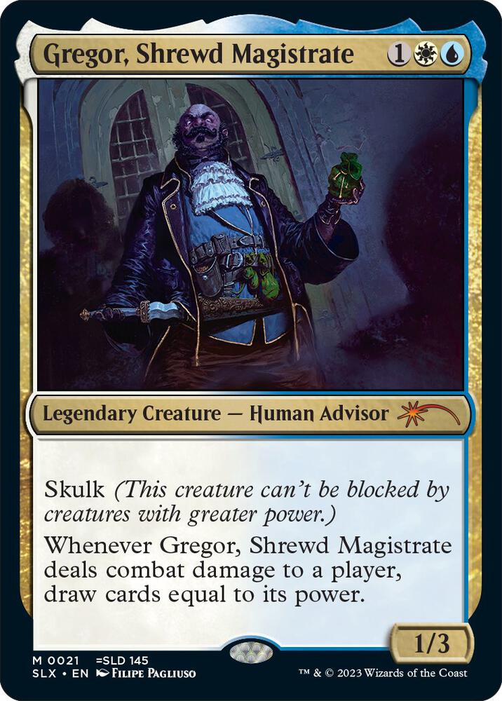 Gregor, Shrewd Magistrate - SLX Cards - Magic: The Gathering ...