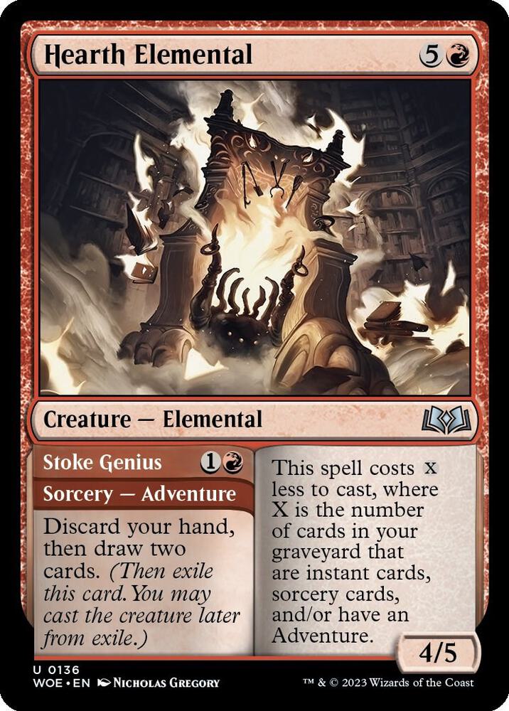 Hearth Elemental - Wilds of Eldraine - Magic: The Gathering - TCGplayer.com