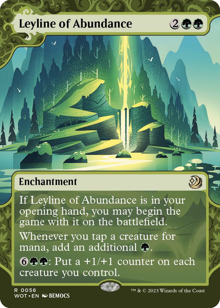 Leyline of Abundance - Wilds of Eldraine: Enchanting Tales - Magic: The ...