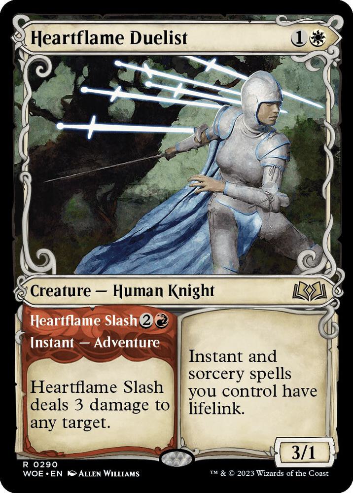 Heartflame Duelist (Showcase) - Wilds of Eldraine - Magic: The ...