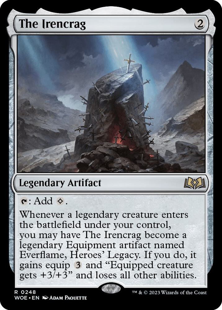 The Irencrag - Wilds of Eldraine - Magic: The Gathering - TCGplayer.com