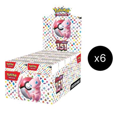 151 Booster Bundle Display Case - SV: Scarlet & Violet 151 - Pokemon ...
