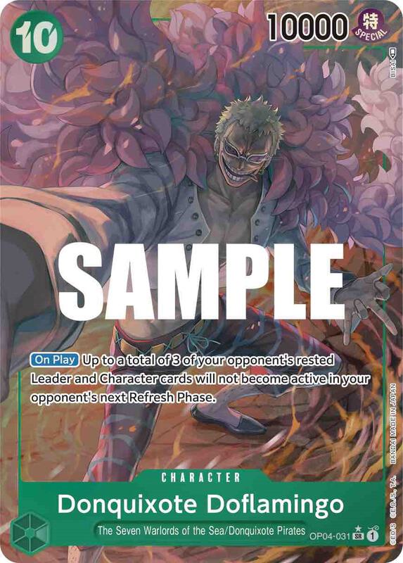 Donquixote Doflamingo (031) (Alternate Art) - Kingdoms of Intrigue ...