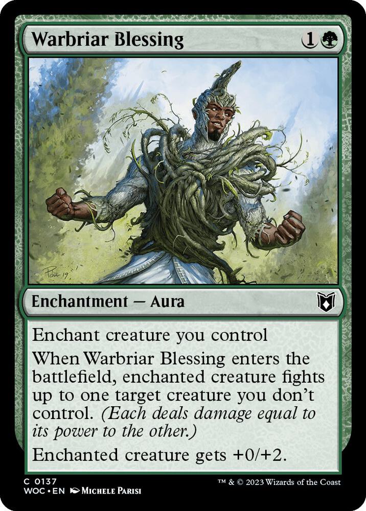 Warbriar Blessing - Commander: Wilds of Eldraine - Magic: The Gathering