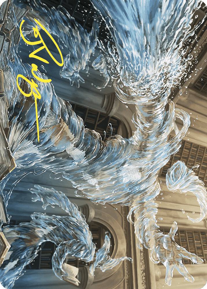 Splashy Spellcaster Art Card (Gold-Stamped Signature) - Art Series ...