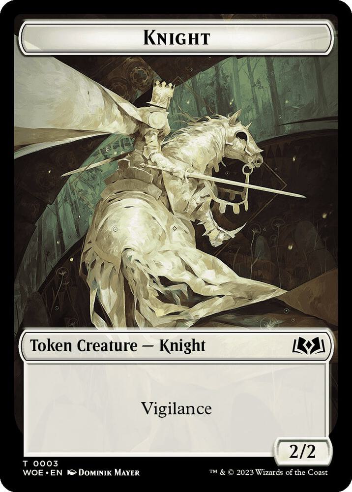 Knight Token - Wilds of Eldraine - Magic: The Gathering - TCGplayer.com