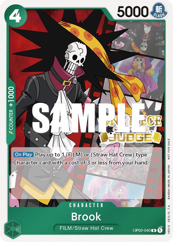 Brook (Judge Pack Vol. 2) - One Piece Promotion Cards - One Piece Card Game - TCGplayer.com