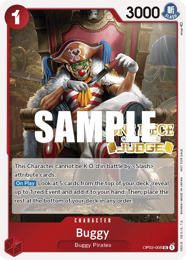 Buggy (Judge Pack Vol. 2) - One Piece Promotion Cards - One Piece Card ...