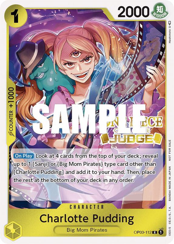 Charlotte Pudding (Judge Pack Vol. 2) - One Piece Promotion Cards - One ...
