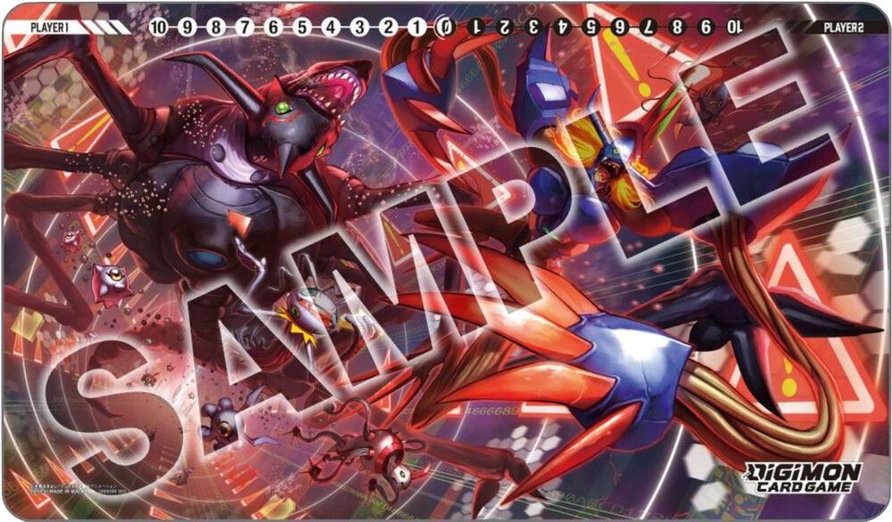 Digimon Card Game: Tamer Goods Set Diaboromon Playmat - Bandai Playmats ...