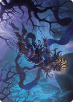Sleep-Cursed Faerie Art Card - Art Series: Wilds of Eldraine - Magic ...